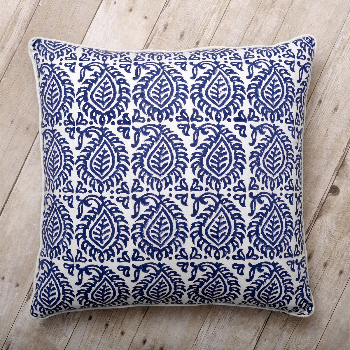 Naya Block Print Cushion – Kalyana Textiles